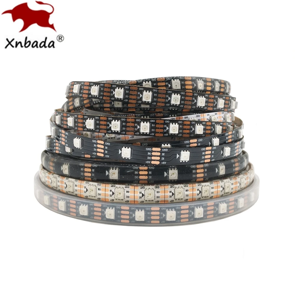 DC5V WS2813(WS2812B Update) RGB Led Strip Light 30/60/144 Pixels/Leds/m ...