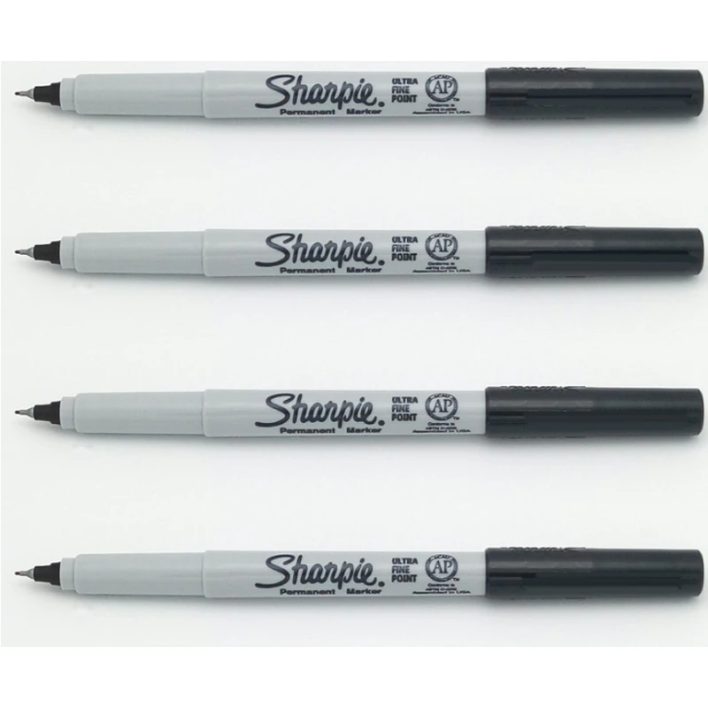 Sharpie 37002 Permanent Marker Ultra Fine Point Oil Waterproof Ink ...