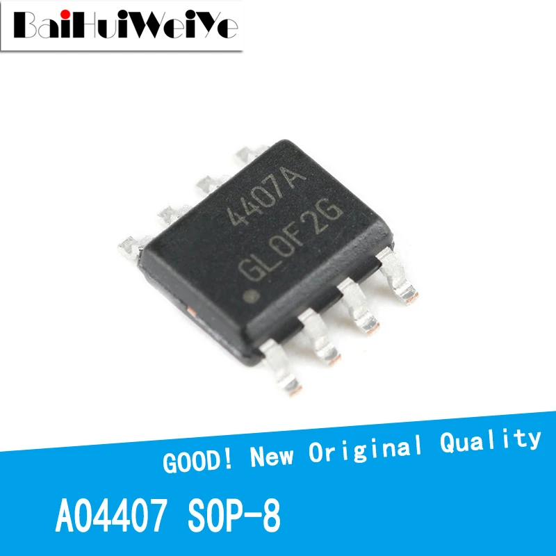 10PCS/LOT AO4407 AO4407A AO4407B 4407 4407A MOSFET SOP-8 SMD SOP8 New ...
