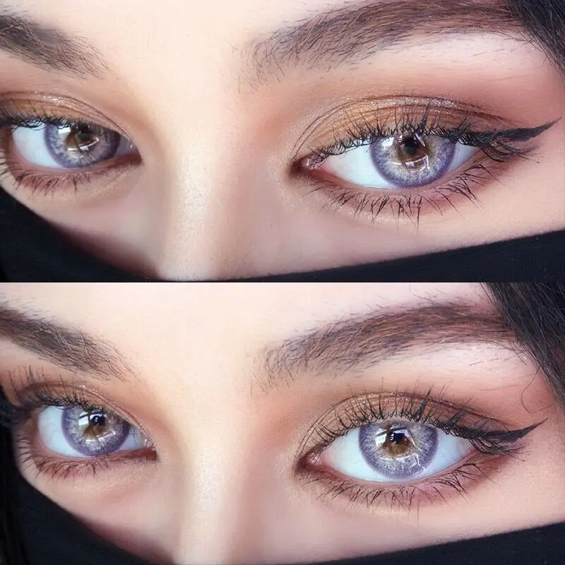 Amethyst Colored Eyes