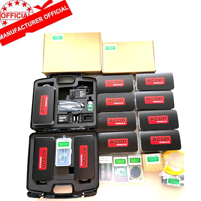 Yanhua Mini Acdp Full Kit 21 Modules For Bmw Cas/fem/bdc/isn/porsche ...