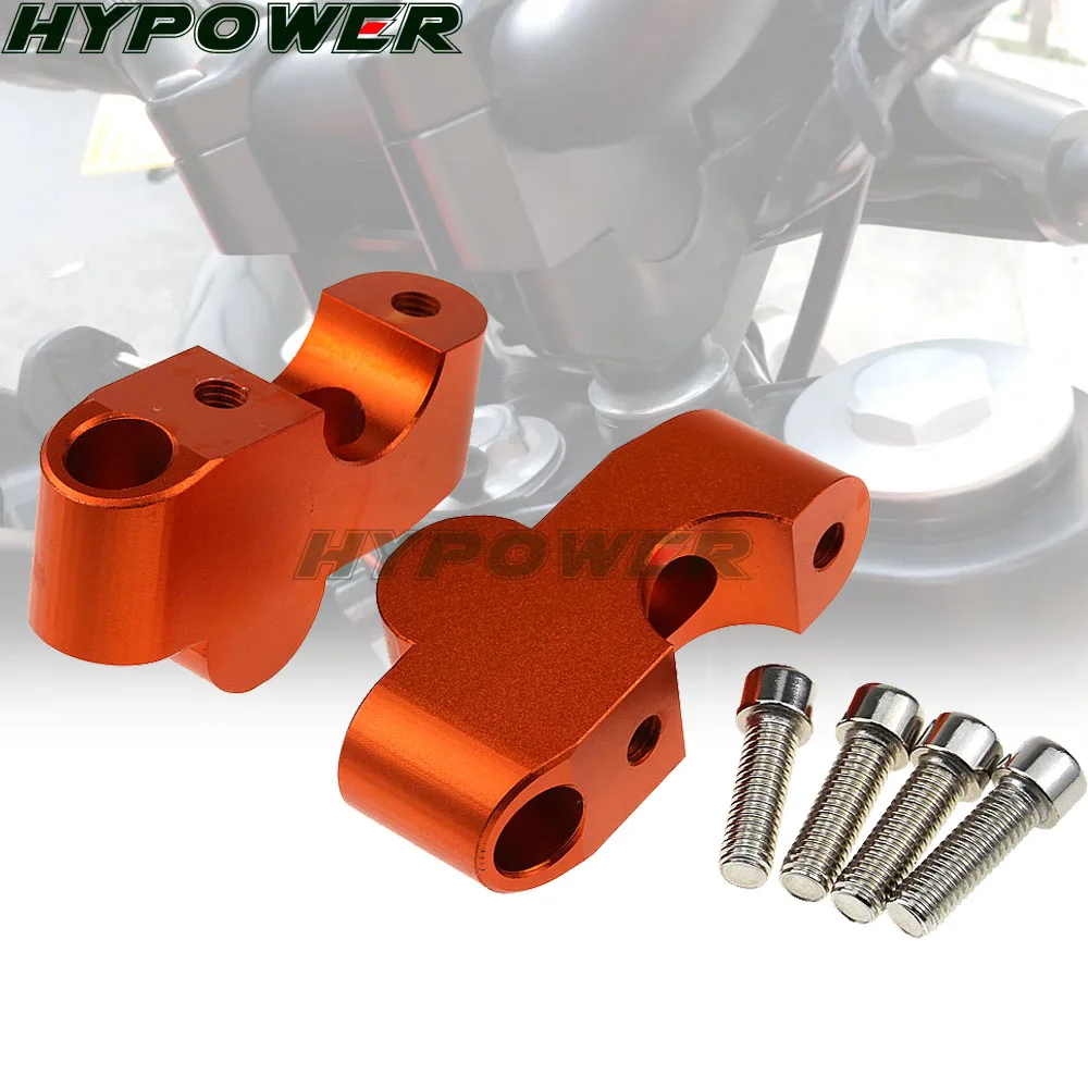 Handlebar Riser Clamp Back Move Mount For KTM 390DUKE 390 DUKE DUKE390 ...