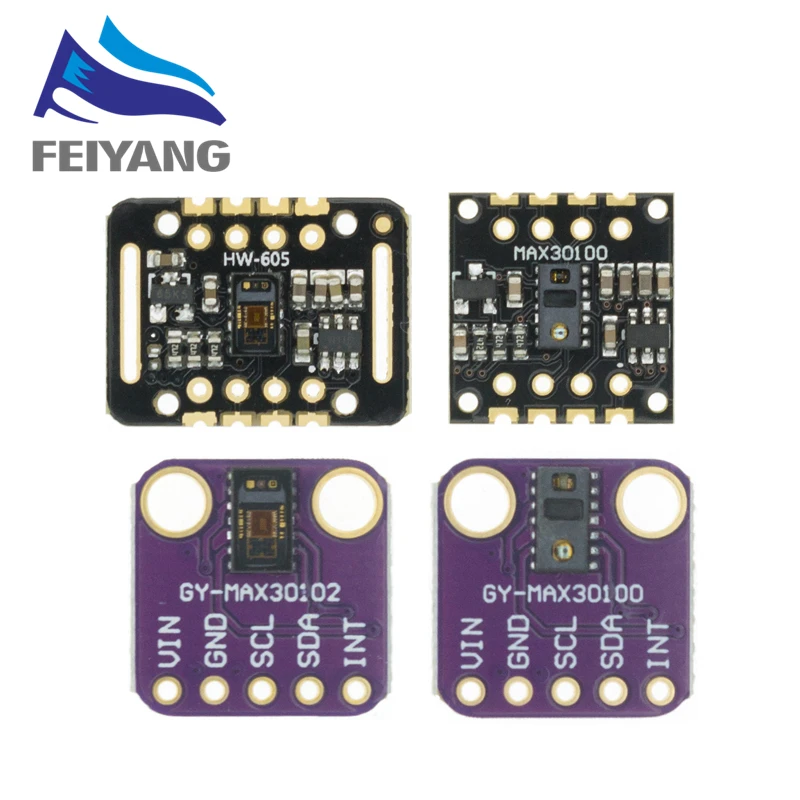 MH-ET-LIVE-MAX30102-MAX30100-Heart-rate-Sensor-Module-Puls-detection ...