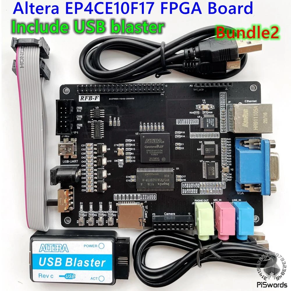 최신 ALTERA Cyclone IV EP4CE10 EP4CE10F17 FPGA 개발 키트 EP4CE10F NIOSII 보드 및 USB 블래스터 다운로드기|altera ...