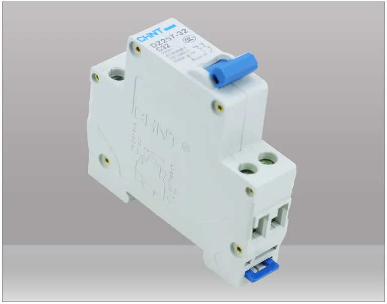 CHINT CHNT Mini Circuit Breaker air switch DZ267 HOUSE 1P+N 10A 16A 20A ...