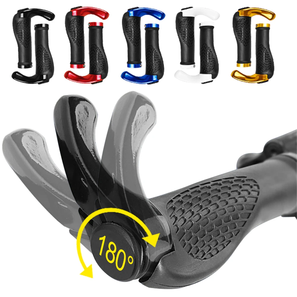 Bicycle Grip Mountain Bike Handlebar Grip Lock Ergonomics Non Slip ...