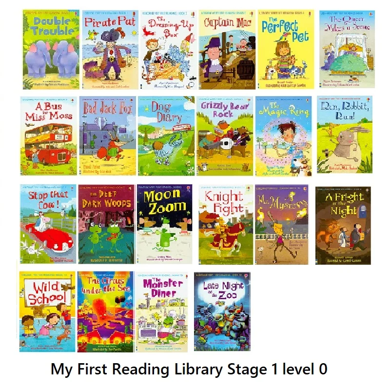 Usborne My First Reading Library Stage 1 level 2 English Book Child ...