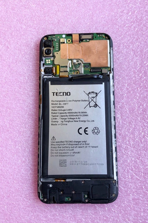 Tecno phone battery BL 49FT 4900mah 3.85V for Tecno spark 6 Air KE5/6 ...