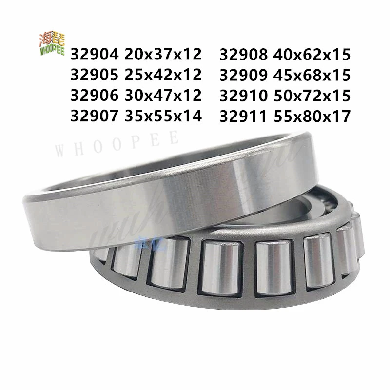 Free shipping high quality tapered roller bearings 32904 32905 32906 ...