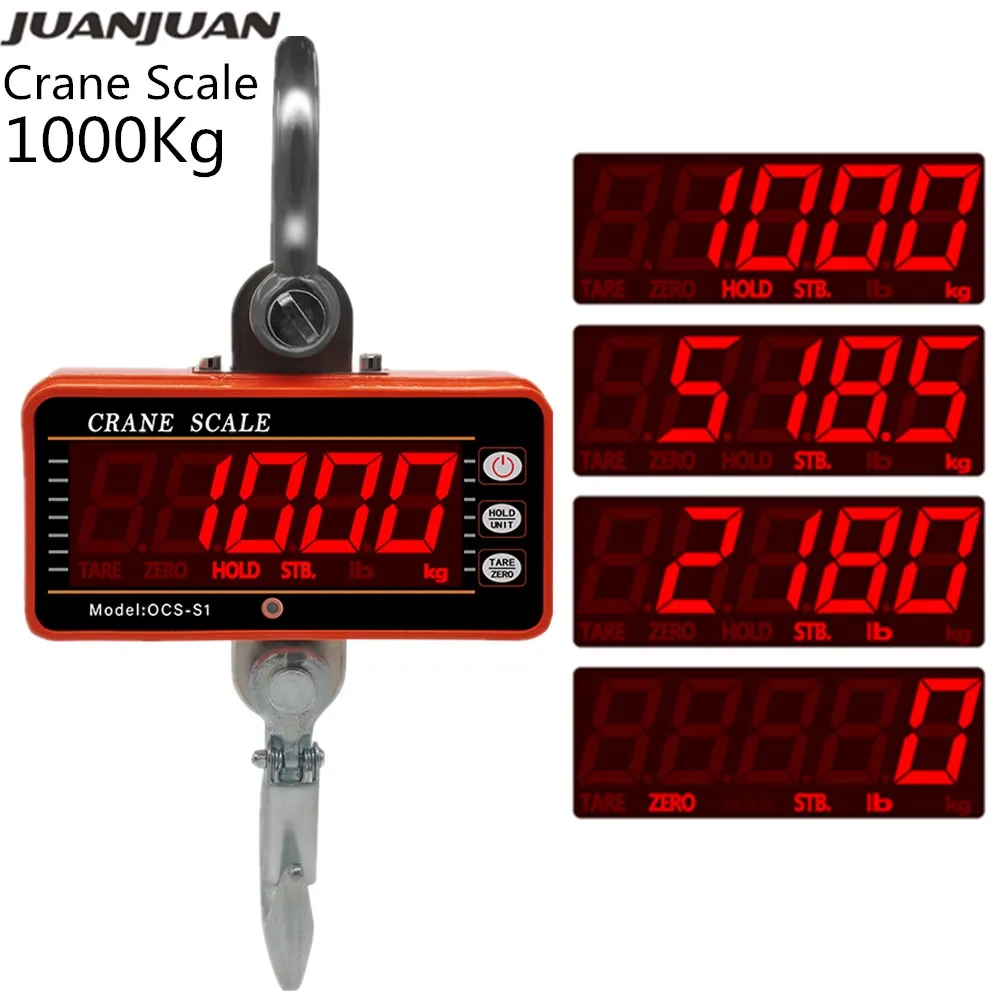 1000Kg-2000LB-Crane-Scales-Industrial-Heavy-Duty-Weighing-Balance ...