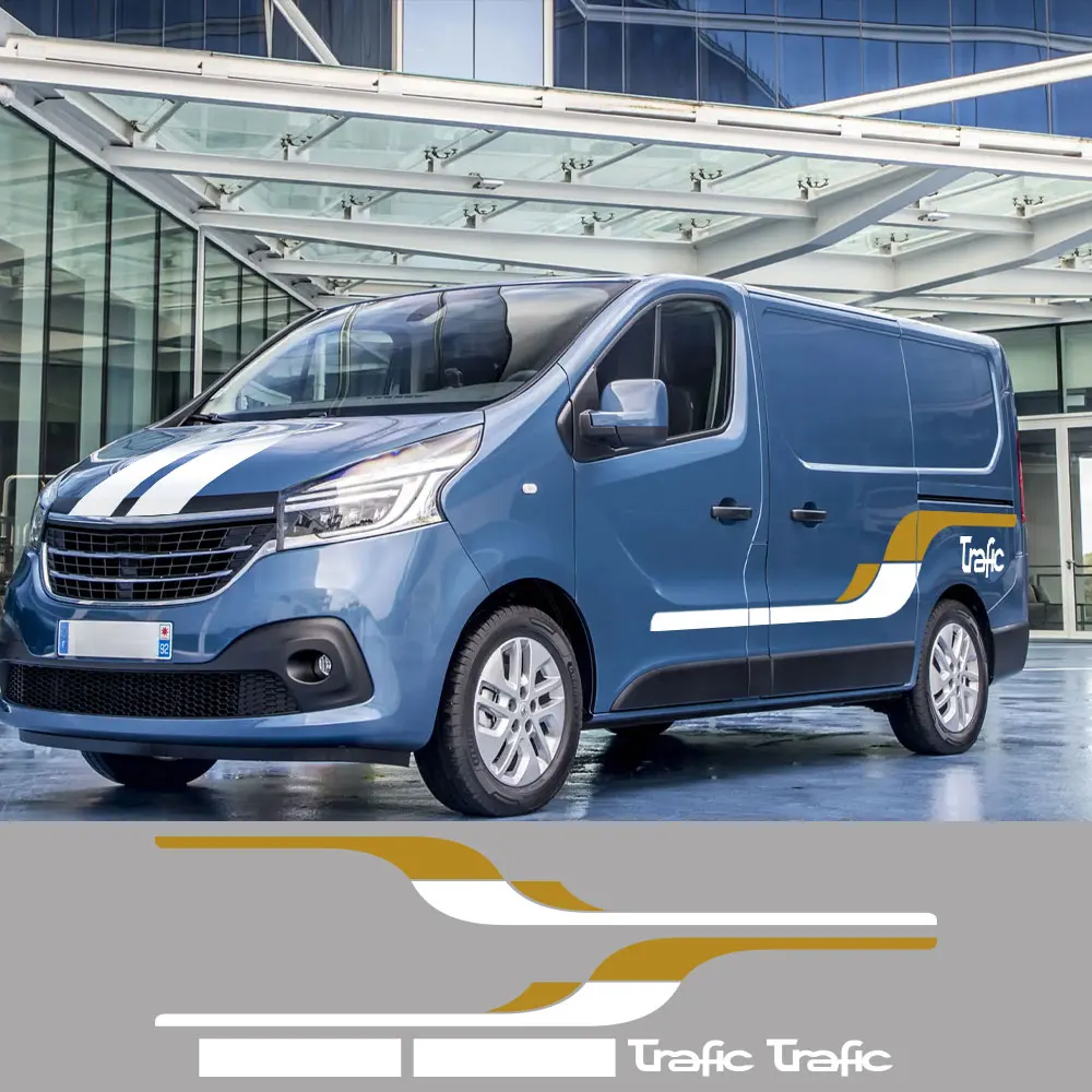 4PCS-Car-Door-Stickers-For-Renault-Trafic-3-2-MK1-MK2-MK3-Tuning ...