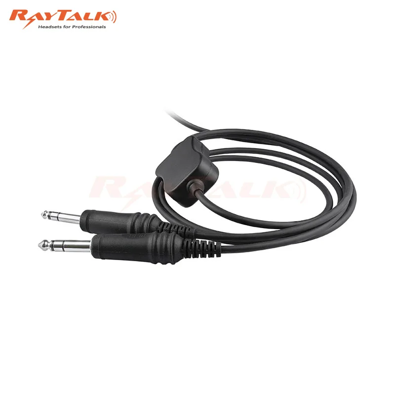 Aviation Headset Replacement Cable, Replacement Cable for Aviation Headset Plane, Dual GA Plug ...