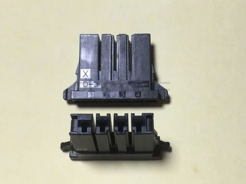 Amp D-3 4-pins 4p Connector 1-178128-4 Te Connectivity Headers & Wire ...