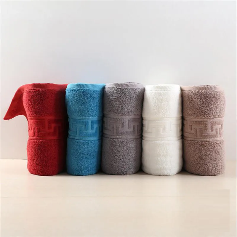 80*160cm super large cotton bath towel gift pima cotton adult bath ...
