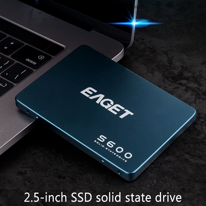 Eaget S600 Ssd 128gb 256gb 512gb, 2.5 Polegadas Sataiii Hdd, Disco ...