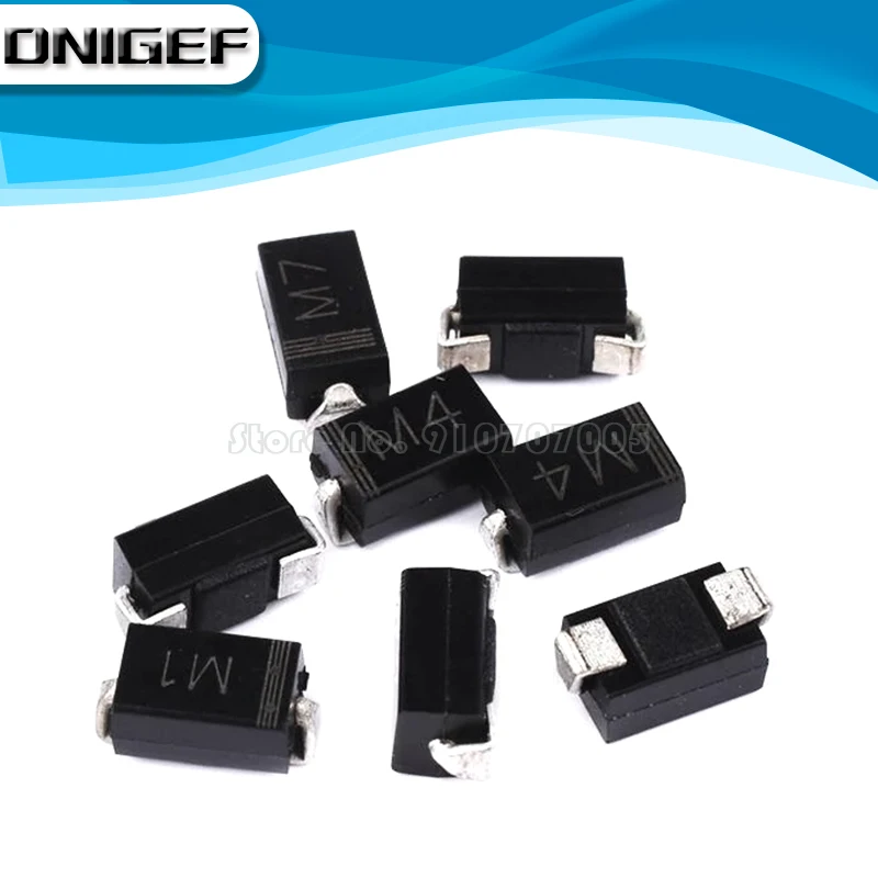 50PCS Rectifier diode M1 M4 M7 SS12 SS14 SS16 SS24 SS34 SS36 SS110 SS210 SS210 US1M RS2M ES1D DO ...