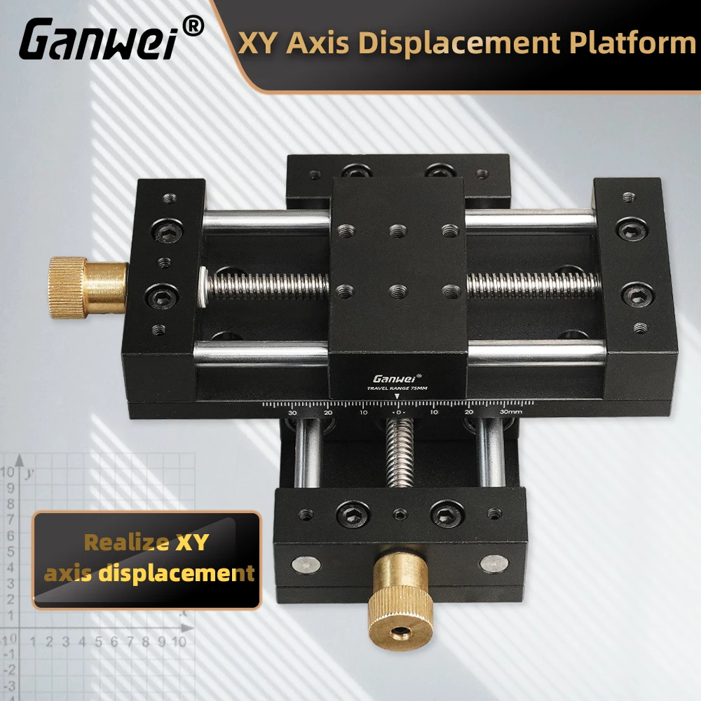 XY Displacement Platform Manual Fine-tuning Sliding Table Optical ...