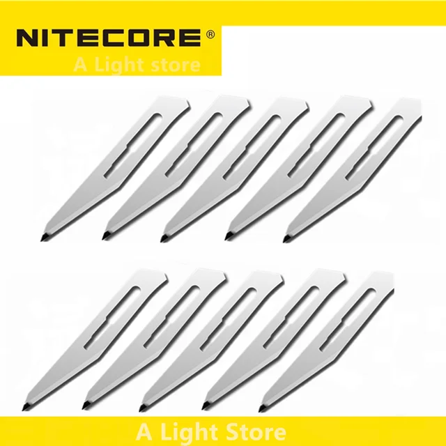 NITECORE NTK05 UltraTiny Titanium Keychain Knife Lightweight Multiple ...