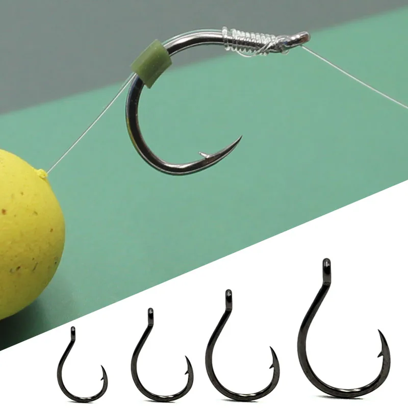 20PCS Explosion Hook Fishing Hooks Set Outdoor Cage Basket Feeder ...