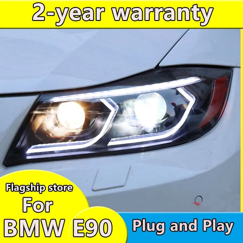 Car-headlights-For-BMW-E90-headlight-318i-320i-325i-bmw-e90-head-lamp ...