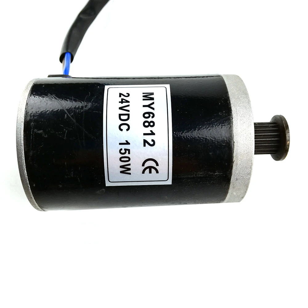 My6812 Dc 150w 120w 100w 12v/24v / High Speed Motor With With Belt ...