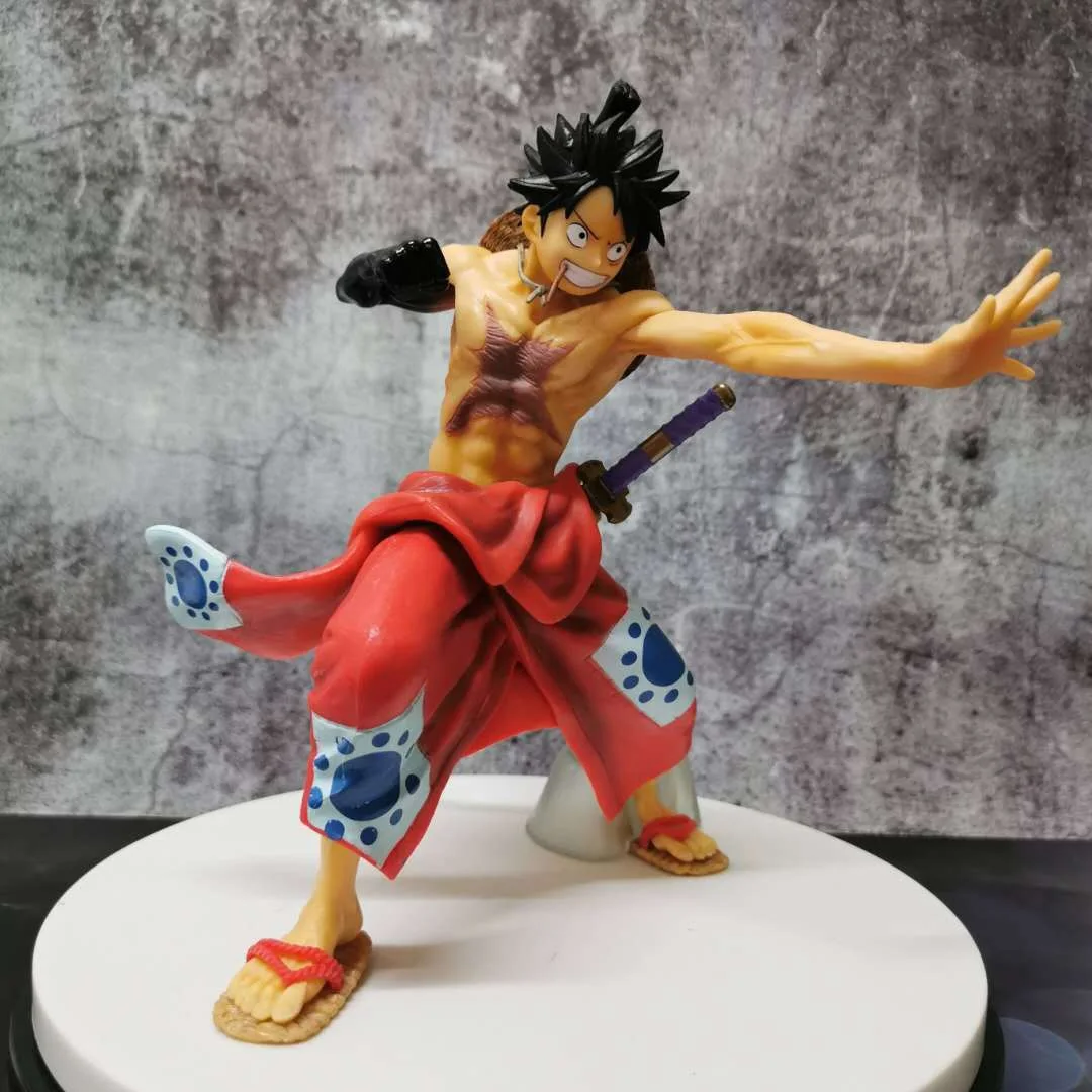 One Piece Manga 22cm Monkey D Luffy Figure - Crazy Anime Store
