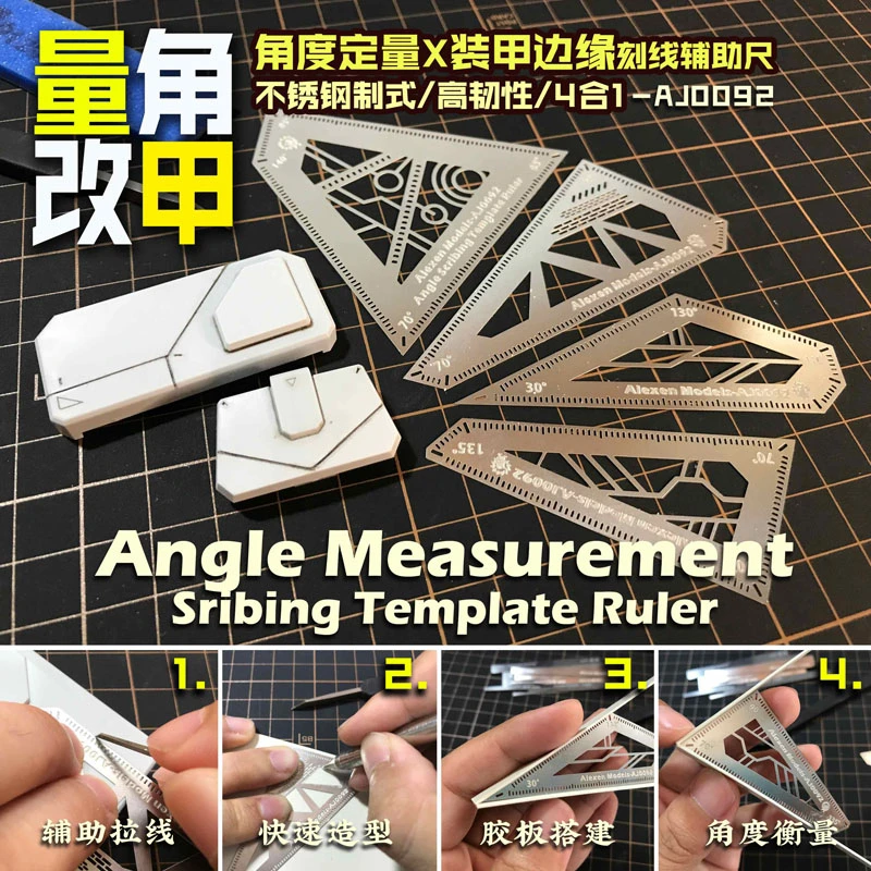 Angle Fixation Measurement Tool | Tools Model Building | Engraving Aid ...