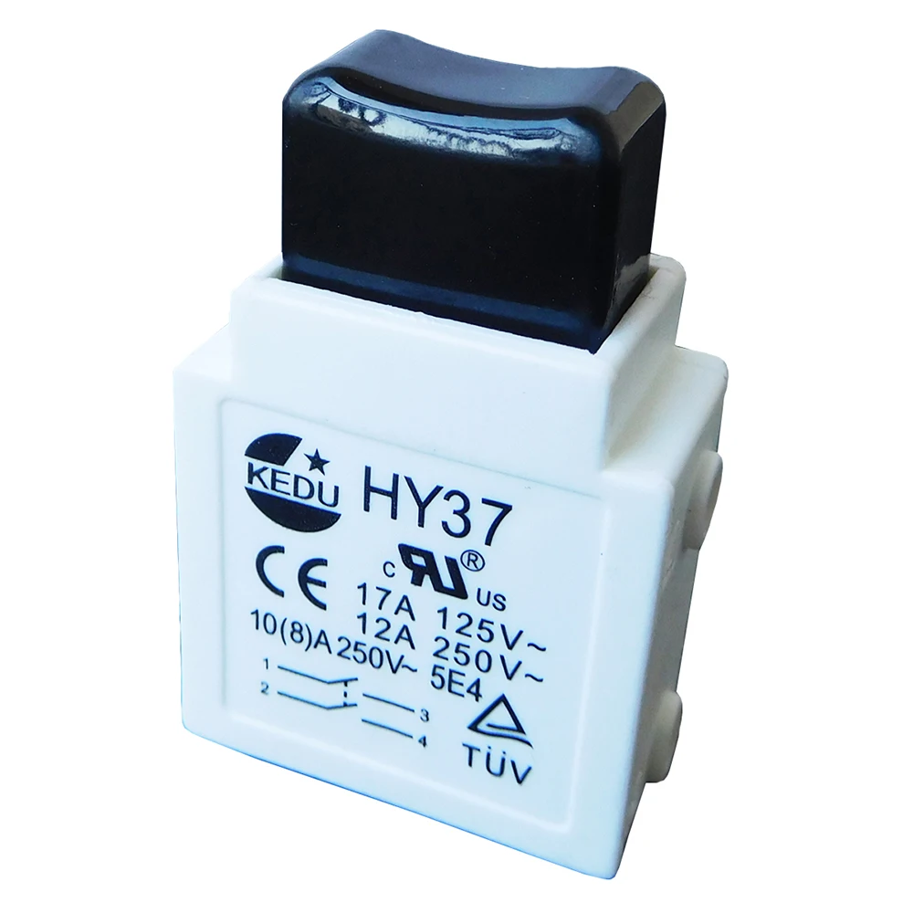 KEDU-HY37-HY37B-Garden-Mower-Pushbutton-Switches-Electric-Trigger ...