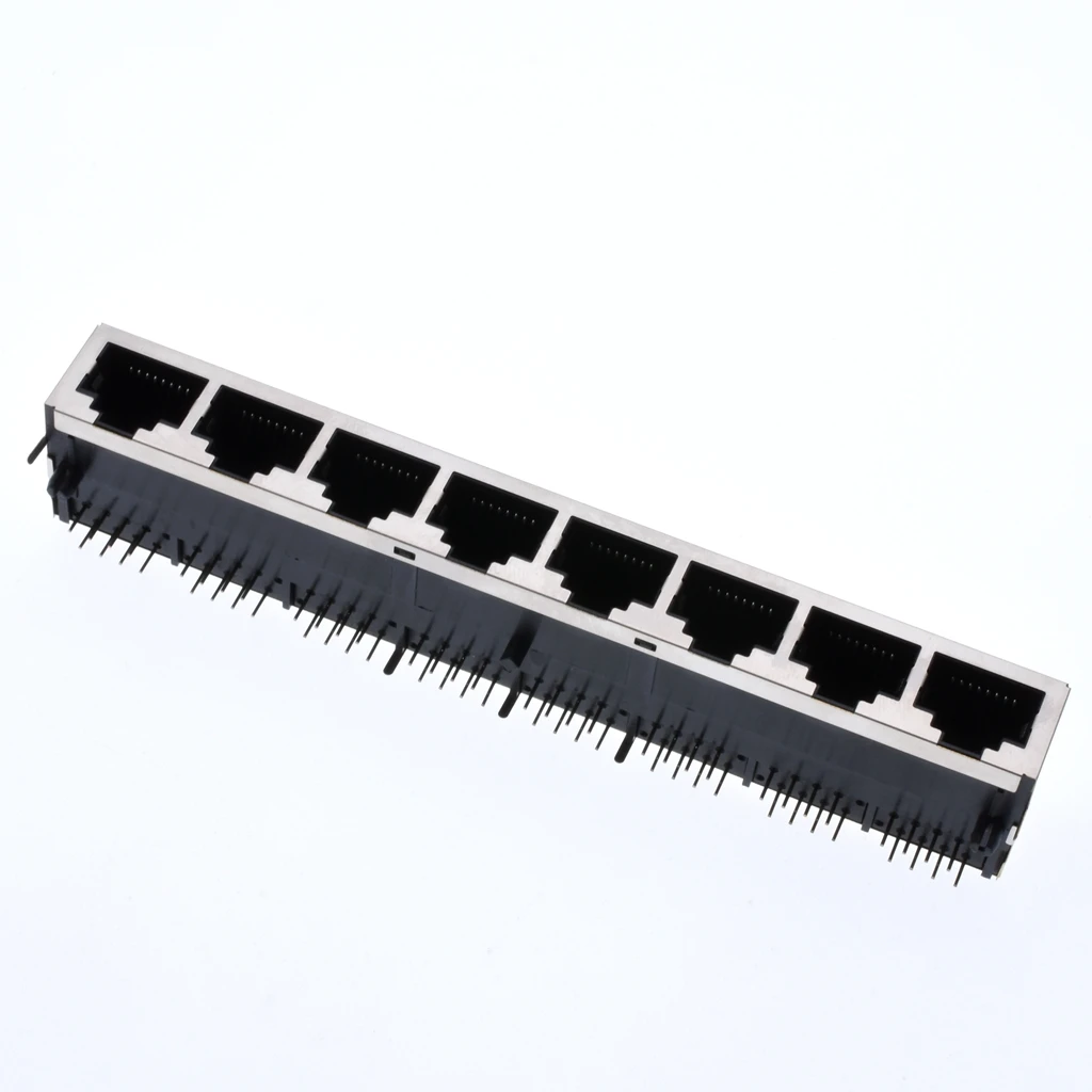 1Pcs-Sample-1x8-Ports-59-Series-Stack-up-Female-RJ45-Ethernet-Network ...