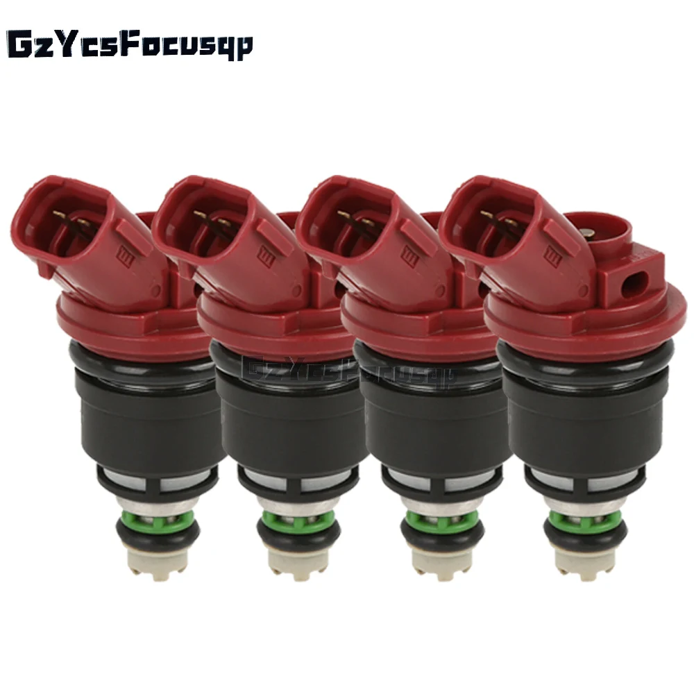 4PCS/LOT Fuel Injectors 16600 RR544 SF 60 740CC 16600RR544 SF60740CC Fits For Silvia S13 S14 S15 ...