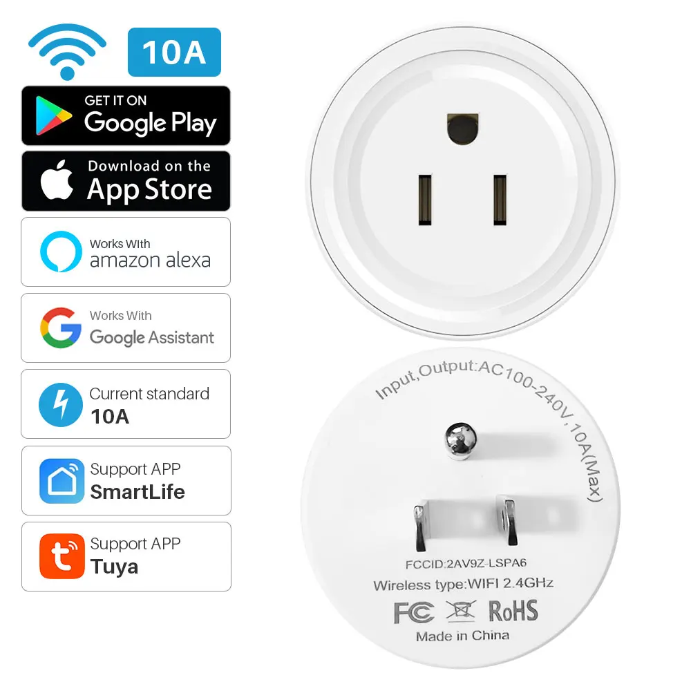 Refoss Enchufe Inteligente | Power Plug Smart Life | Smartlife Plug Us ...