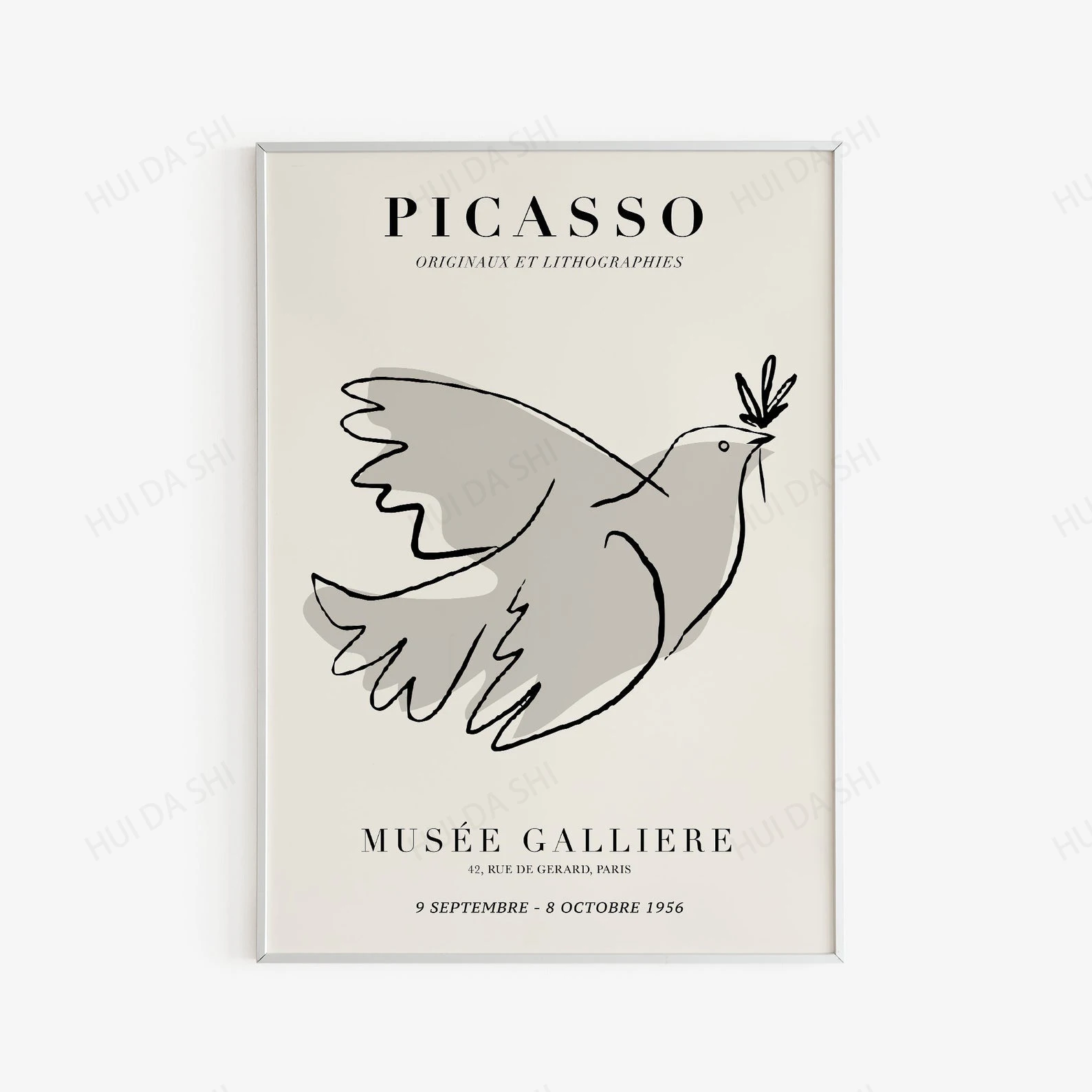 Picasso Bird Sketch