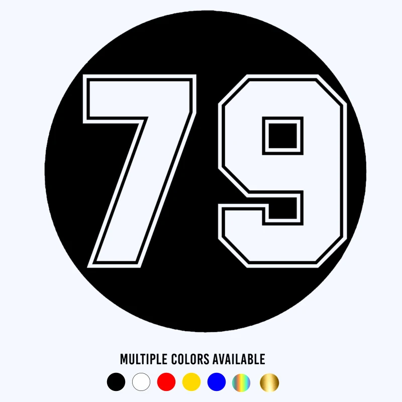 CK20317-Variou-ukuran-Die-cut-vinil-stiker-angka-nomor-79-mobil-stiker ...