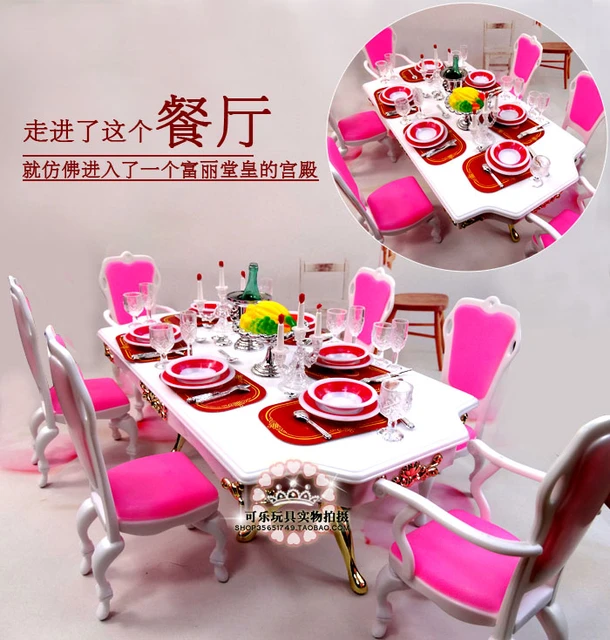 Barbie Dining Room Set