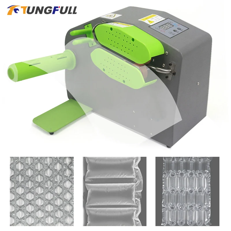 110V-220V-Buffer-Air-Cushion-Machine-Air-Column-Bag-Inflator-Automatic ...