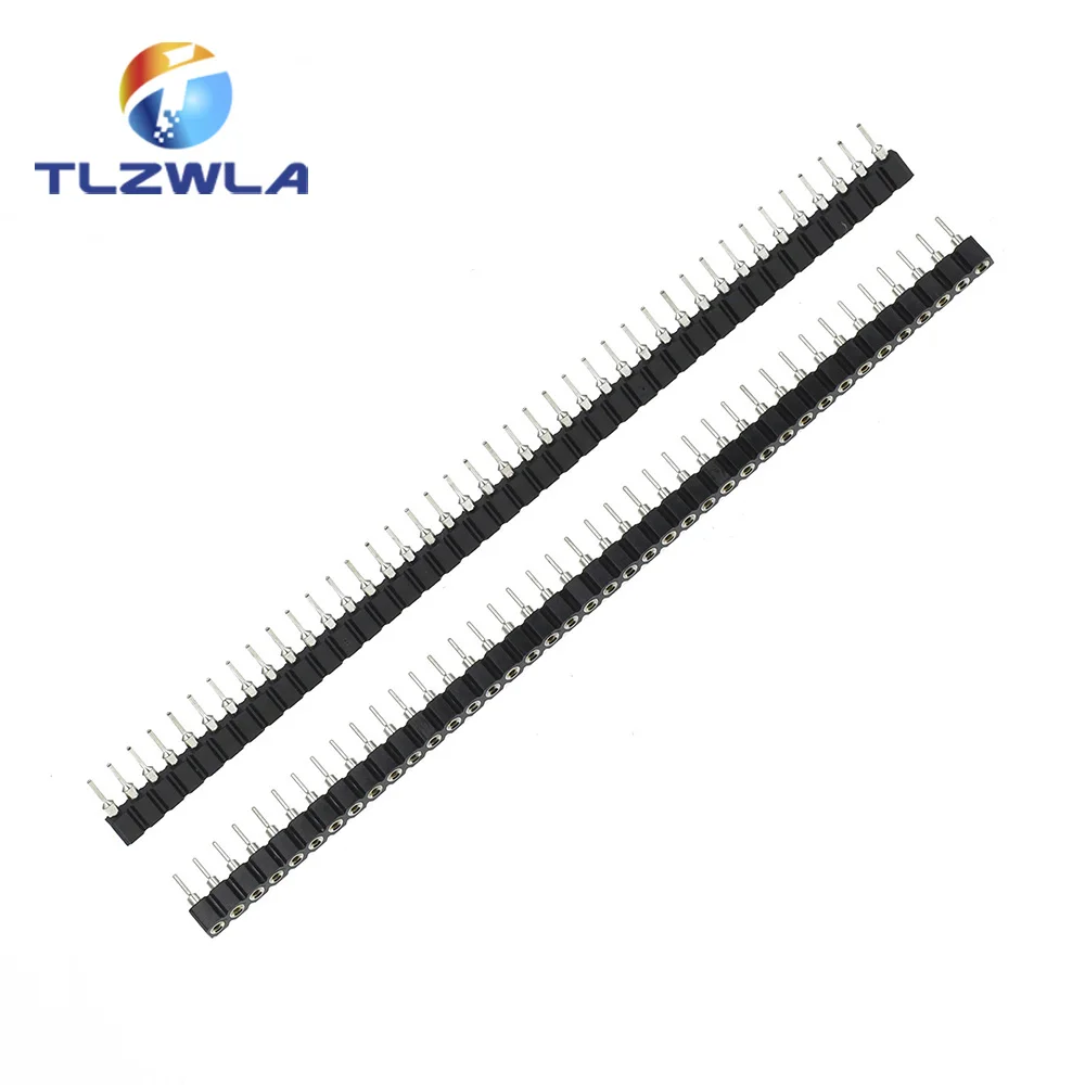 10PCS-2-54MM-Connector-Round-Hole-Female-Head-Row-Needles-1-40-Round ...