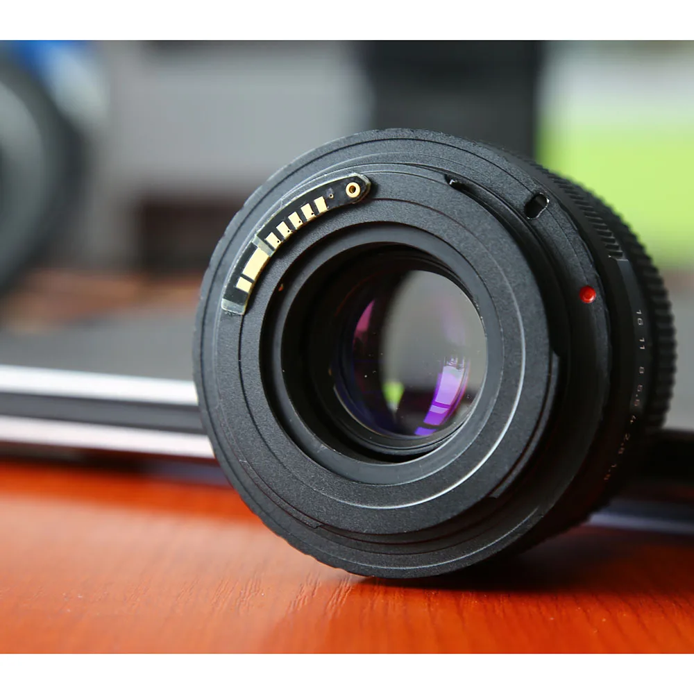 Электронный чип 9 AF подтвердите M42 Крепление объектива адаптер для ...