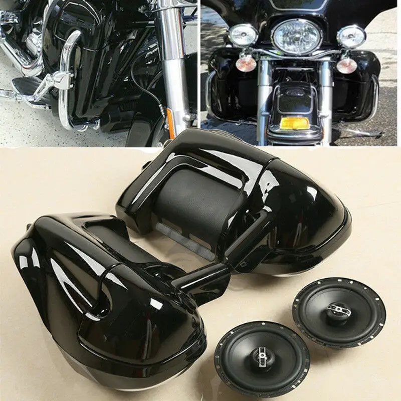 Motorcycle-Lower-Vented-Fairings-w-6-5-Speaker-For-Harley-Touring-Road ...