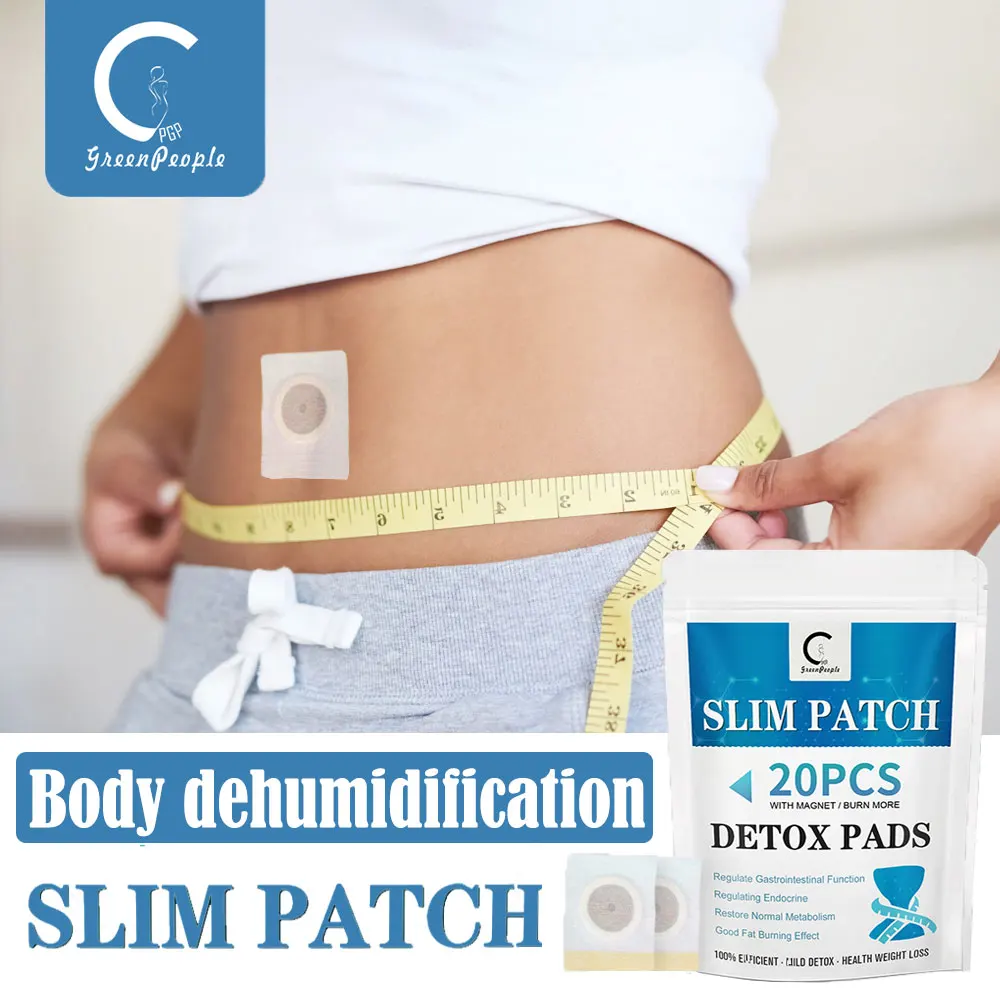 GPGP Greenpeople Herbal Slimming Patch Belly SlimPatch Abdomen Fat ...