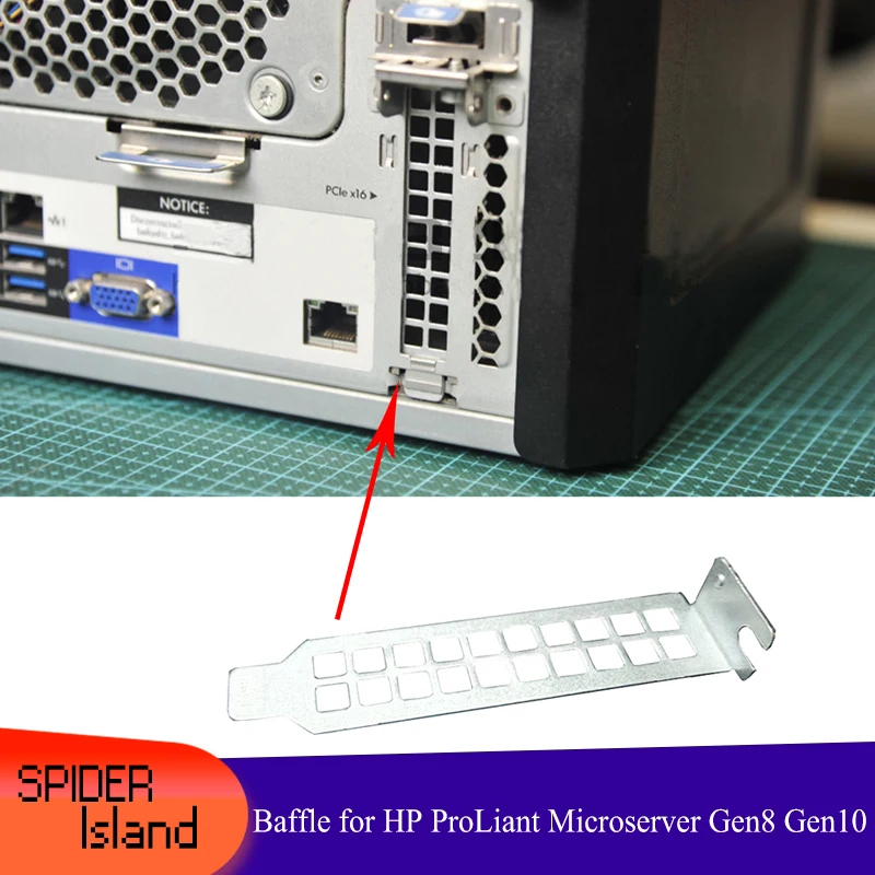 Deflector de servidor de marco de placa trasera PCI para HP ProLiant ...