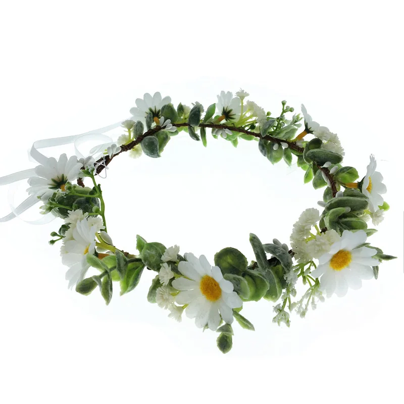 Transparent Daisy Flower Crown
