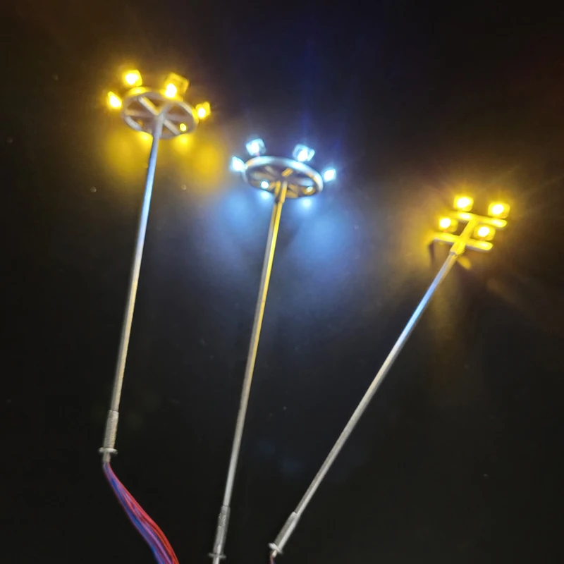 Ho-Scale-Model-Lamp-Tower-Lighting-12v-Model-Lights-Layout-Lamppost ...