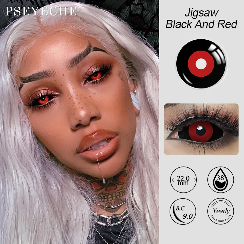 Black Sclera Contacts