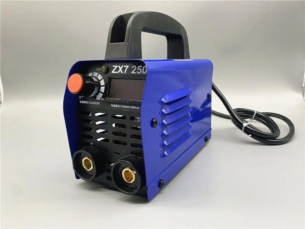 250A 220v LED Display Welding Machine Compact Mini MMA Welder Inverter ...