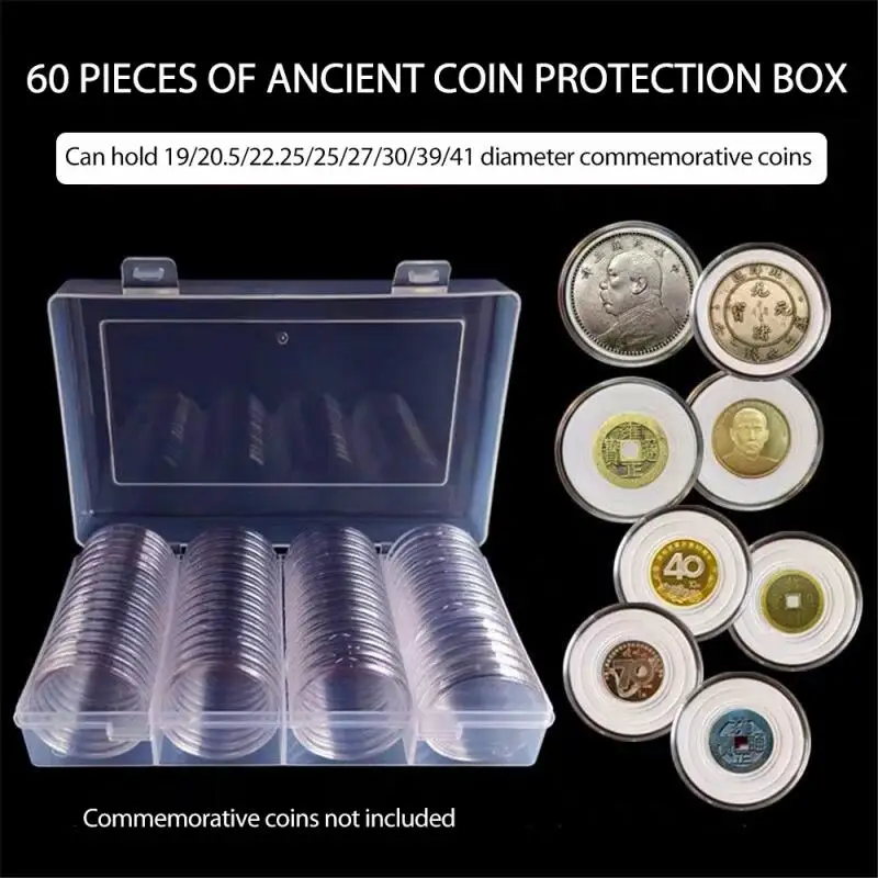 Round Coins Storage Collection Commemorative Coin Collection Album ...