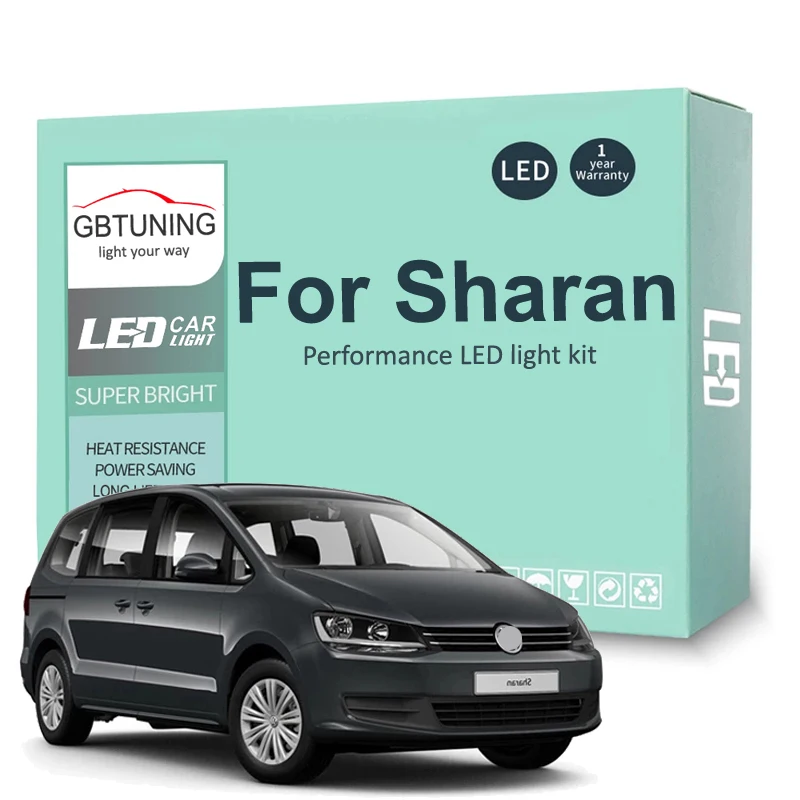 LED Interior Light Bulb Kit For Volkswagen VW Sharan 7M 7N 1995-2019 ...