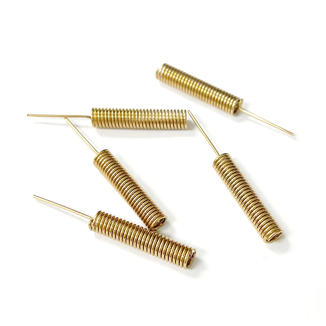10pcs 433Mhz Internal Spring Antenna Copper Aerial Solder 34mm Long ...