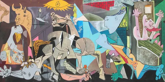 Guernica Pablo Picasso Color