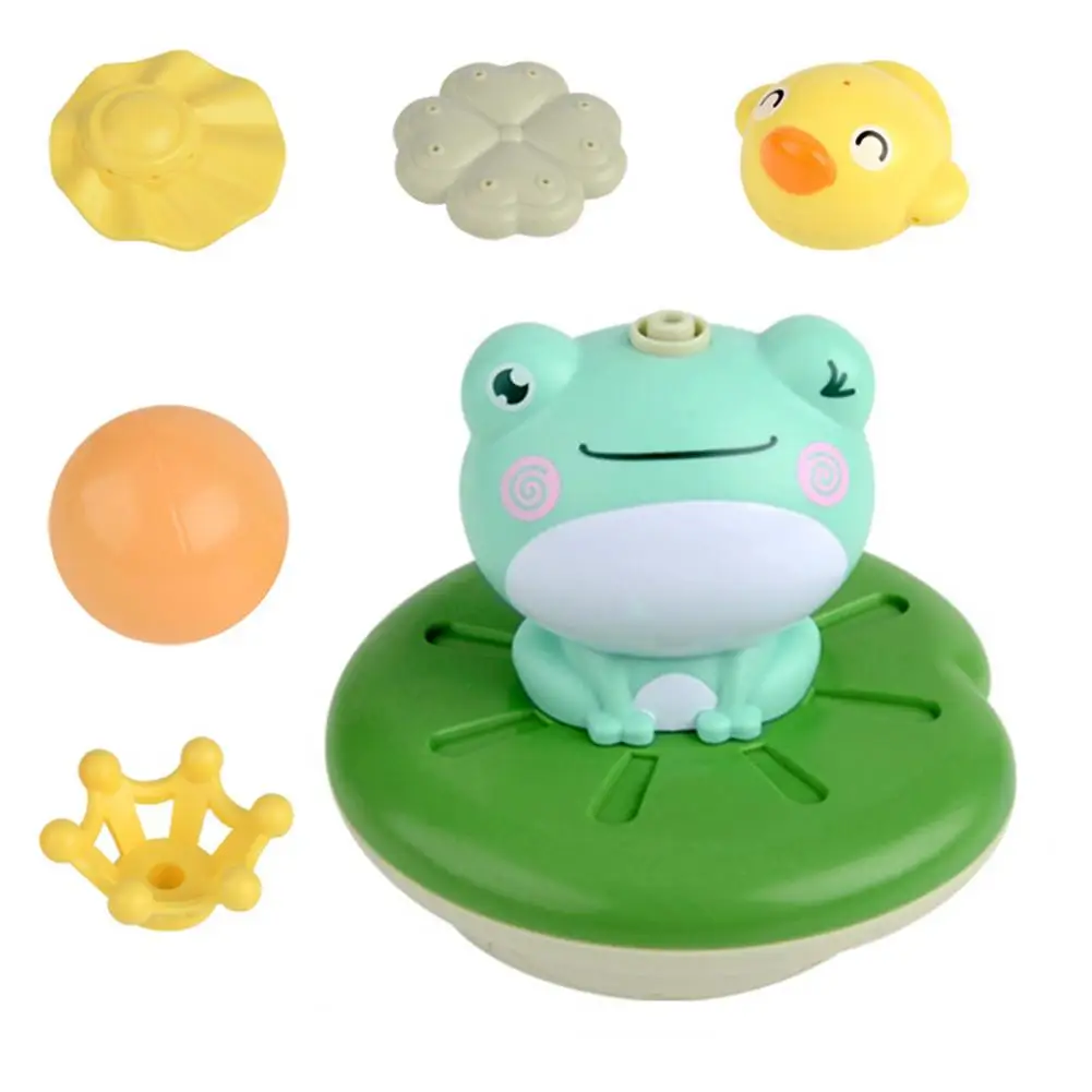 Baby Frog Bath Toy Water Fun Animal Bathtub Toy Kids Floating Toy ...