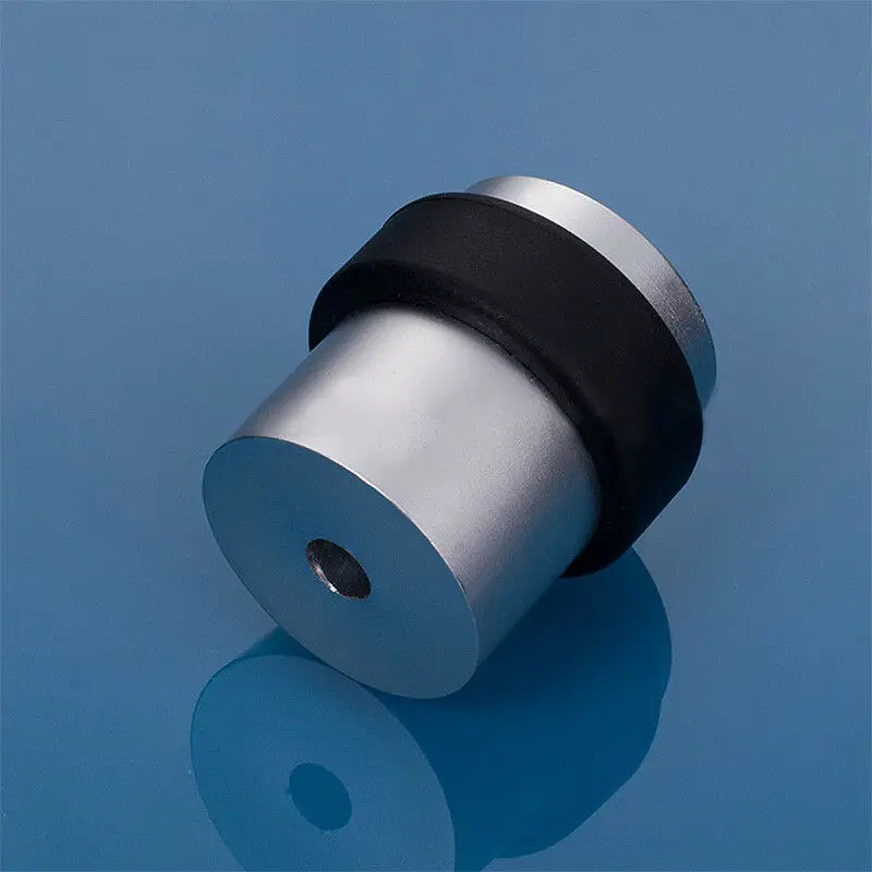 Door Stopper Stainless Steel Floor Mounted Fixed Door Rubber Stops Home ...